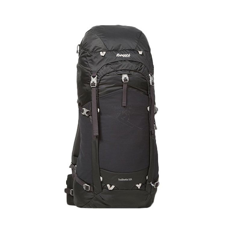 Σακίδιο Πλάτης Bergans Trollhetta 55L Solid Charcoal Hiking Backpack